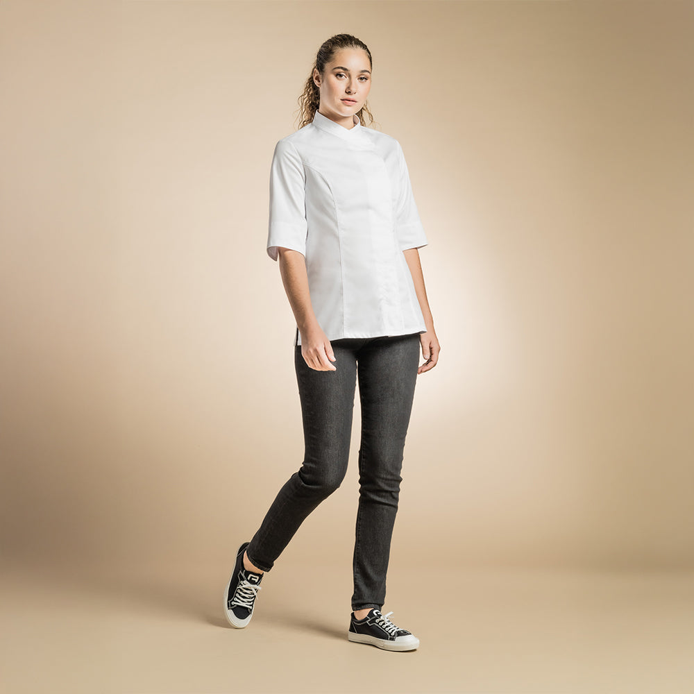 Clement Design Women's Chef Jacket - INTUITION - Clement Design USA